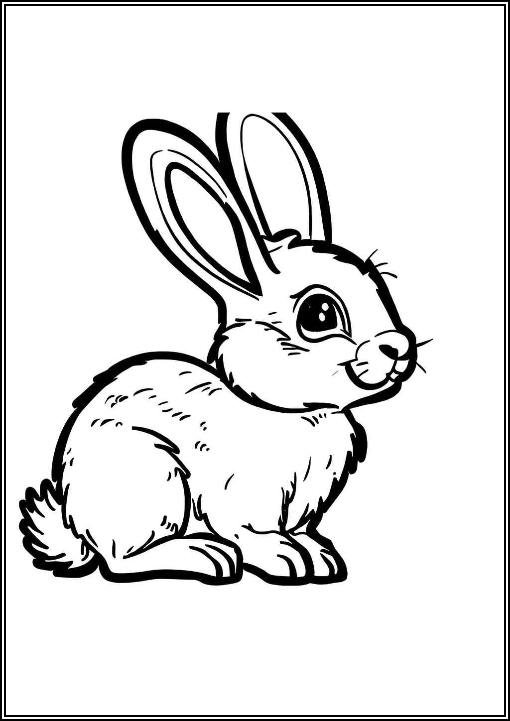 Rabbit coloring pages (Free printable PDF) - TotalColoring.com