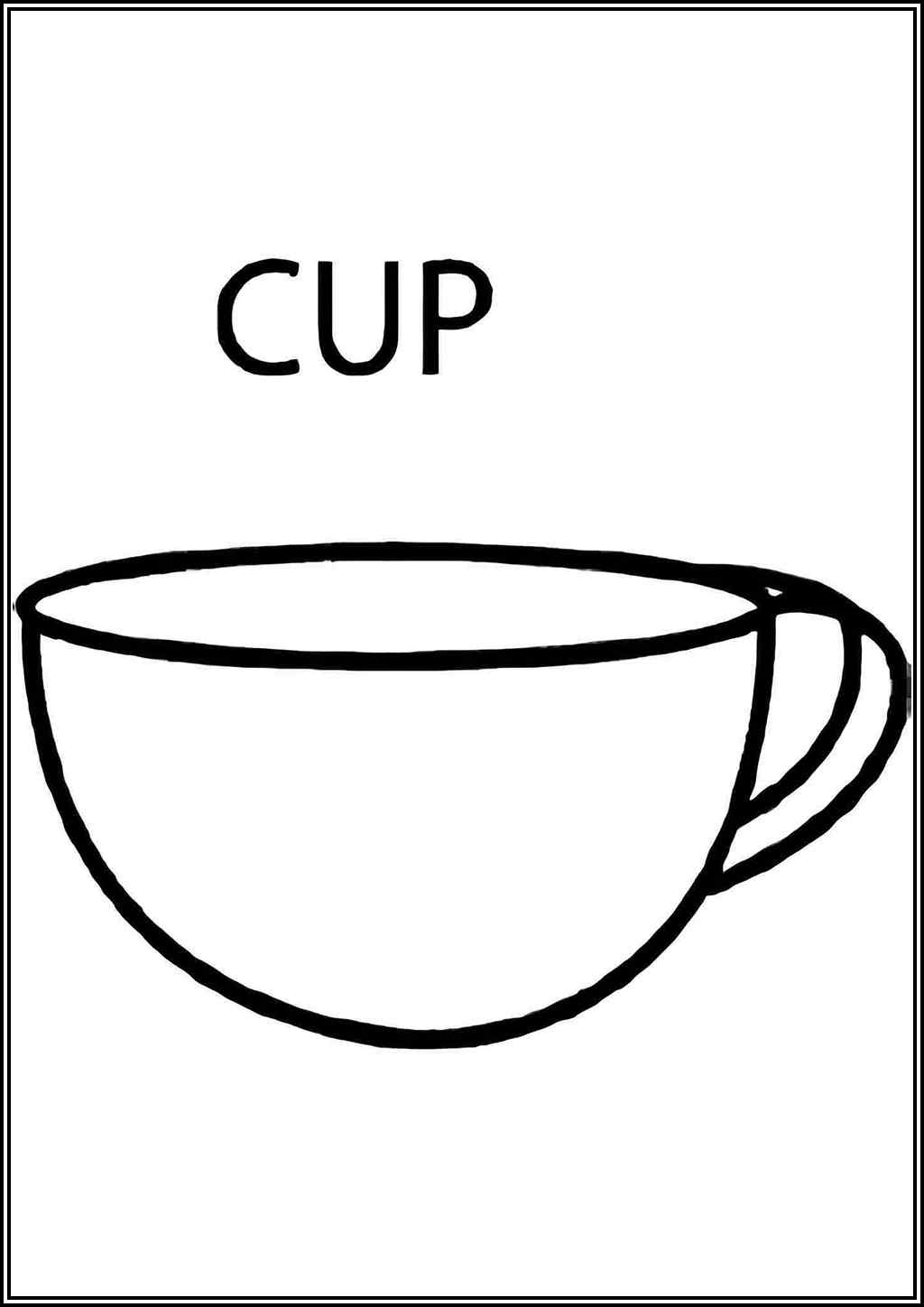 Cup coloring pages (Free printable PDF) - TotalColoring.com