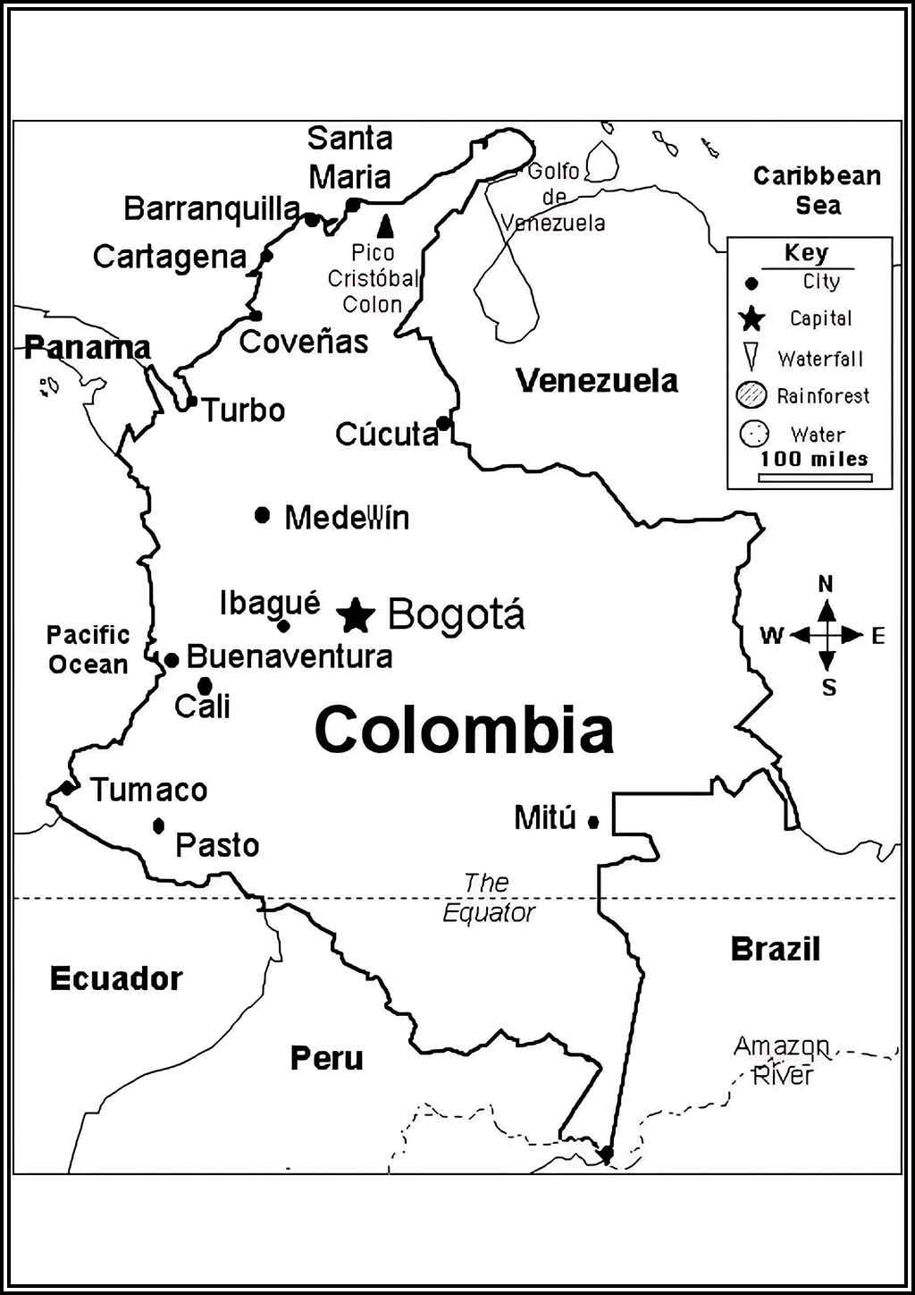 Colombia coloring pages (Free printable PDF) - TotalColoring.com