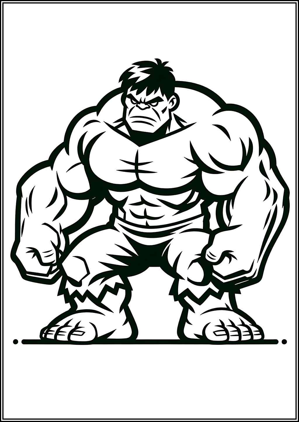 Hulk coloring pages (Free printable PDF) - TotalColoring.com