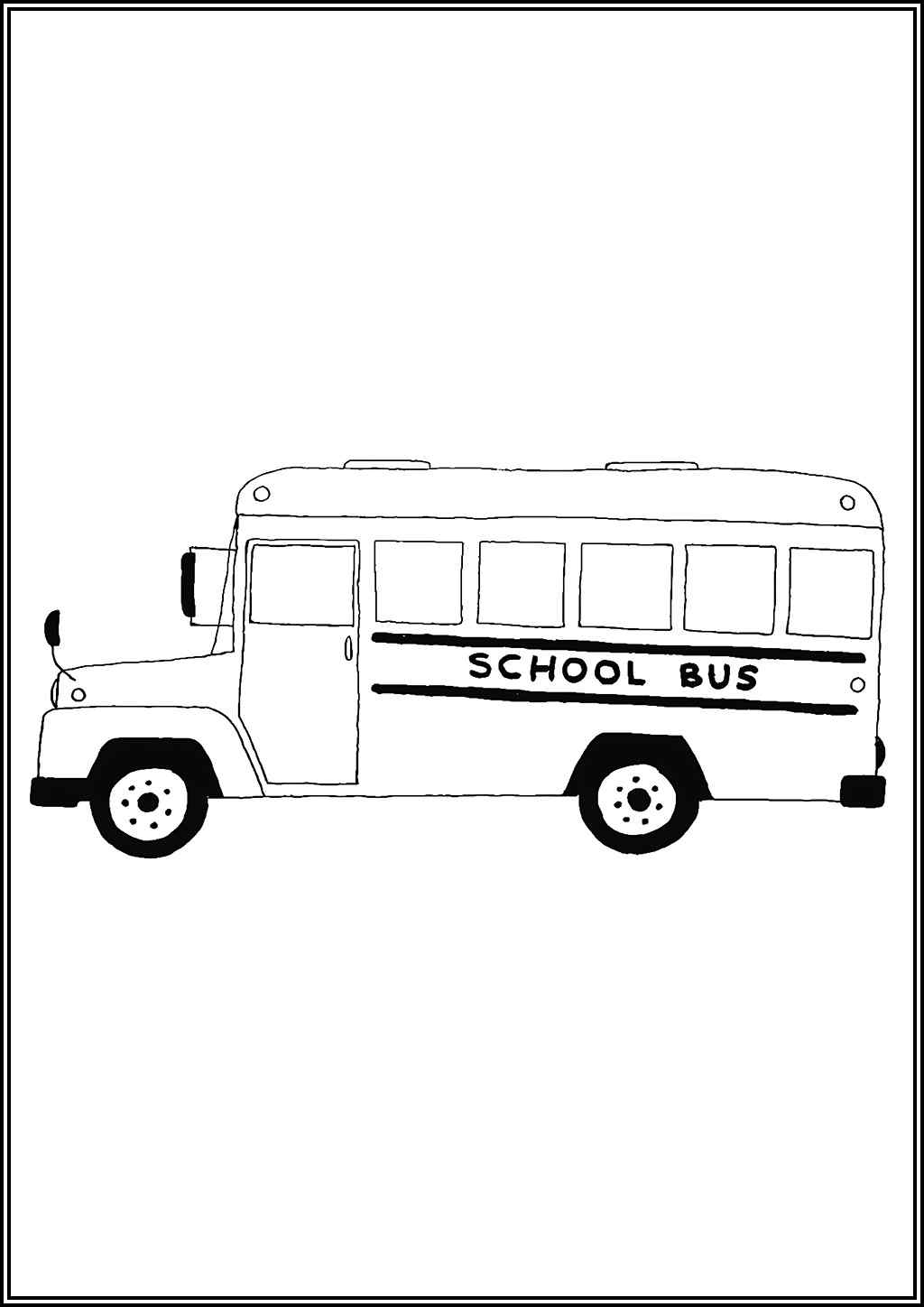 School Bus coloring pages (Free printable PDF) - TotalColoring.com