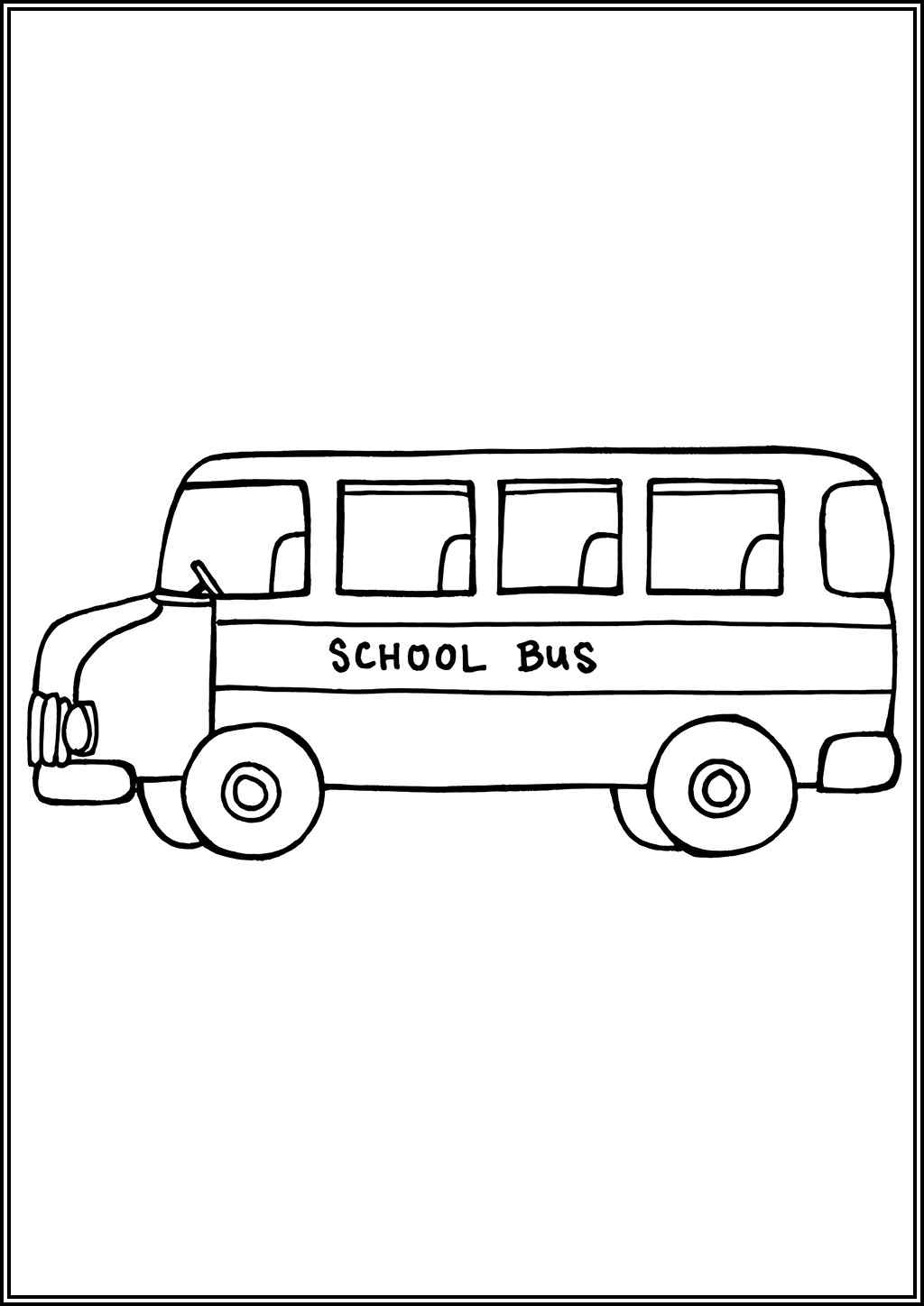 School Bus coloring pages (Free printable PDF) - TotalColoring.com