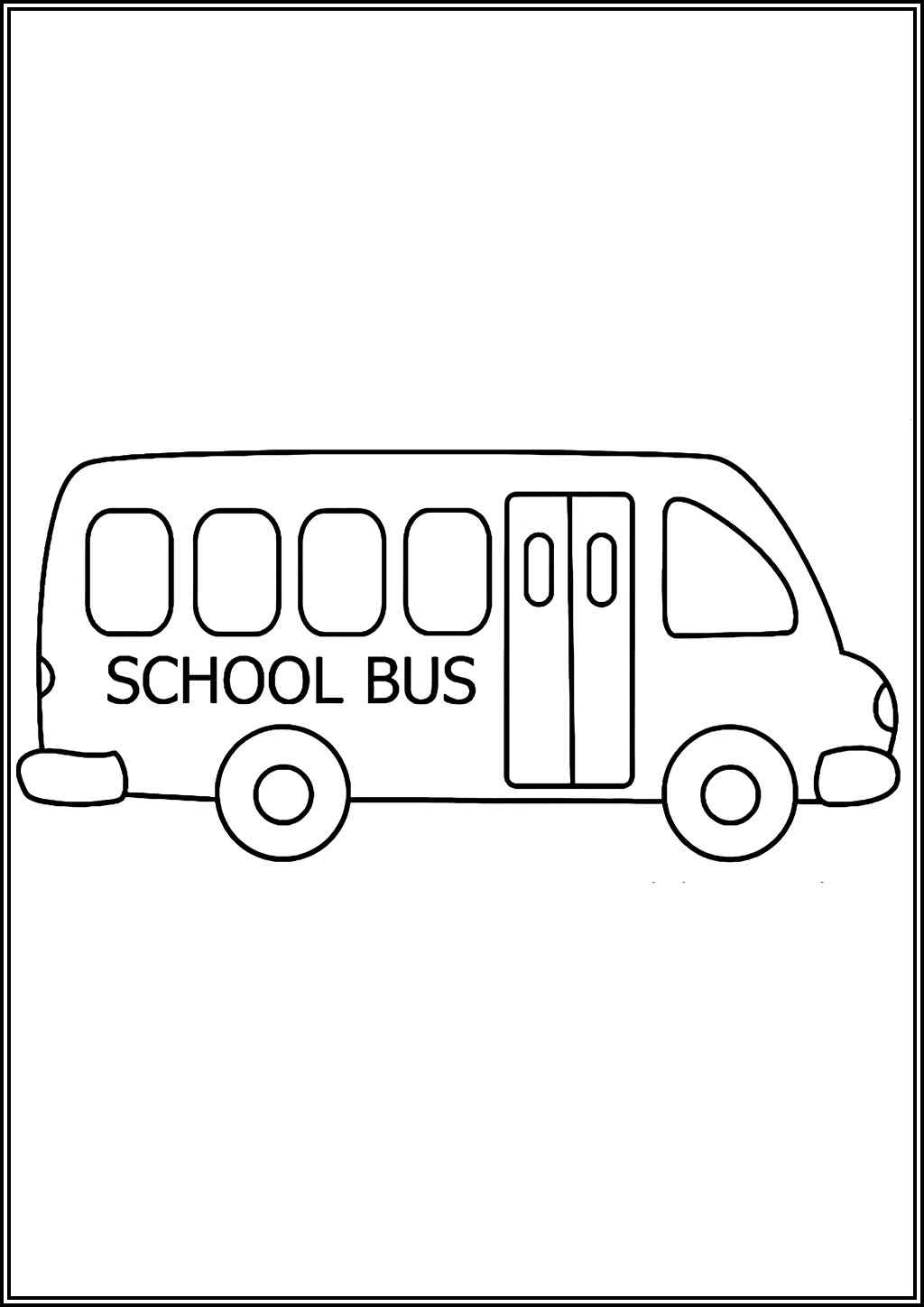 School Bus coloring pages (Free printable PDF) - TotalColoring.com