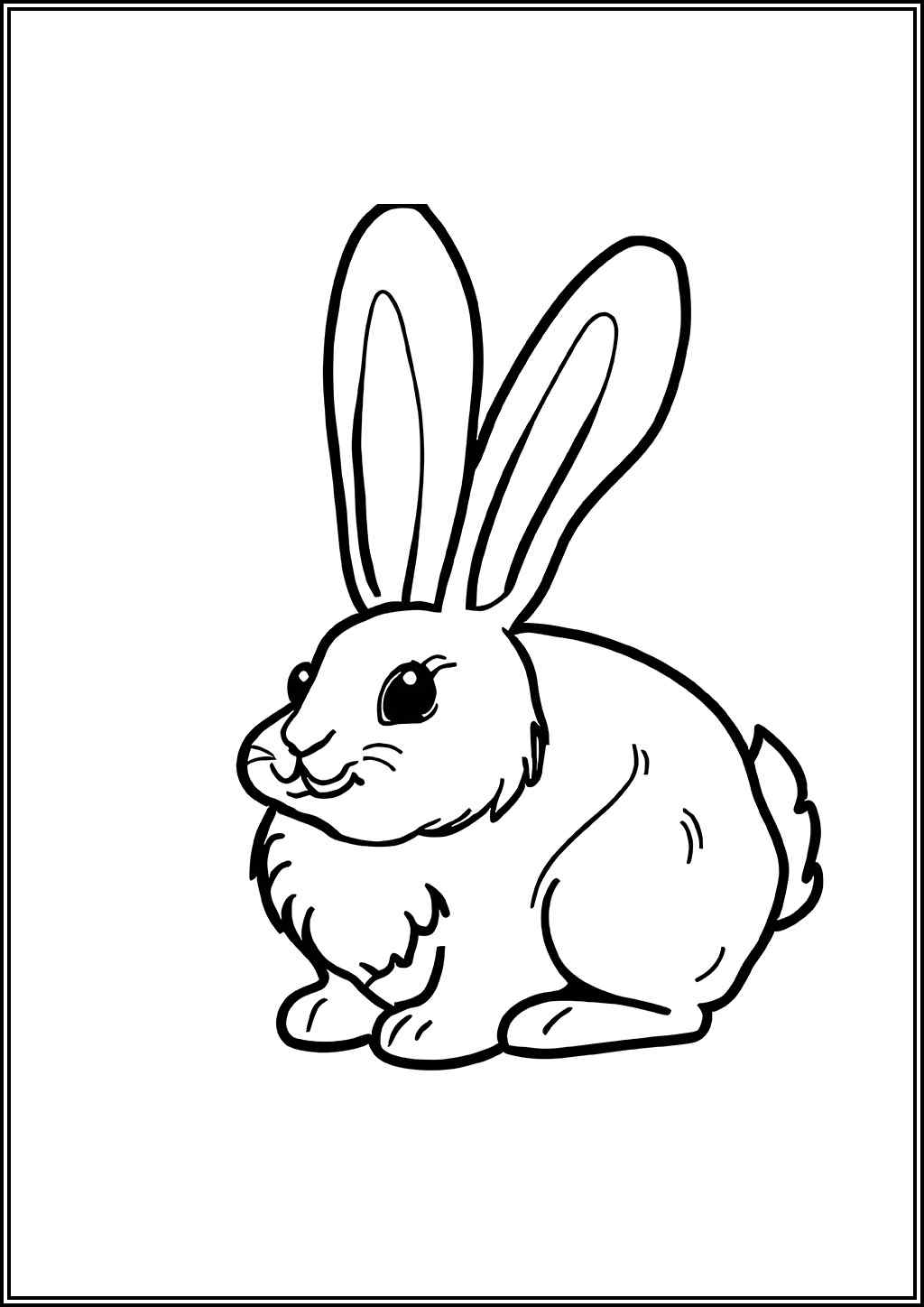 Rabbit coloring pages (Free printable PDF) - TotalColoring.com